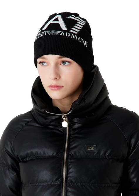 Ea7 Emporio Armani Beanie Hat Mountain Visibility Berretto Unisex