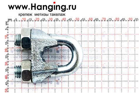 Зажим для троса 12-13 мм. Зажим для стального каната 12-13 мм.