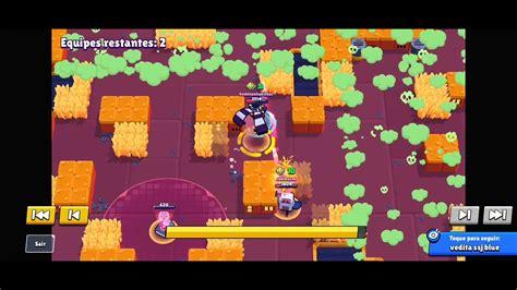 Brawl Stars Combate Duplo Double Kill De Mandy YouTube