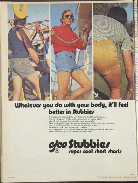 😄stubbies Are Shorts For Dorks Issue 16 Oct 1974 The Australian