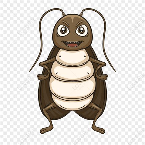 Cockroach Cartoon Stylecutecockroachesshow Png Free Download And Clipart Image For Free
