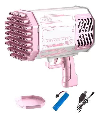 Máquina Automática De Burbujas De Bazuca Gatling Para Niños Cuotas sin interés