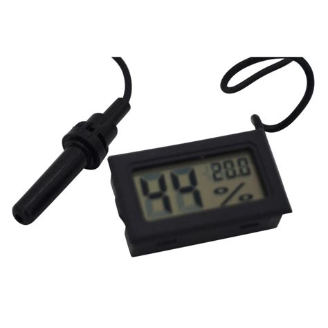 Germanus Digital Humidor Hygrometer With Sensor Cable