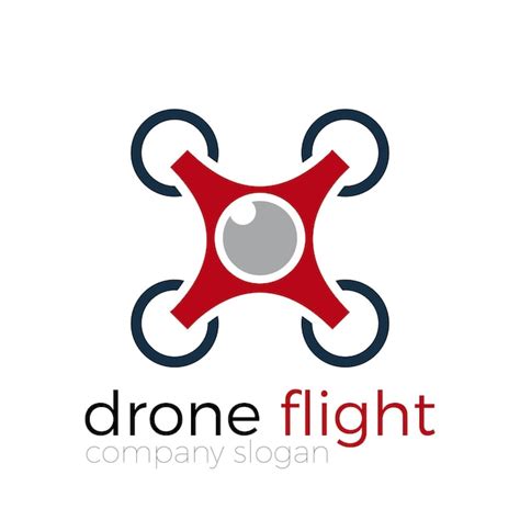 Premium Vector Abstract Drone Quadrocopter Vector Icon
