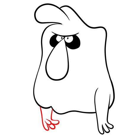 how to draw scratch from the ghost and molly mcgee