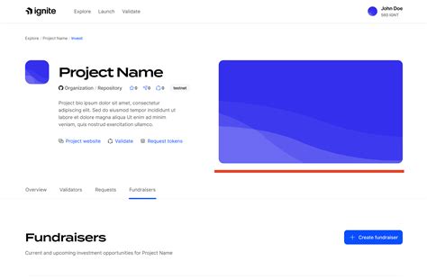 Header Move The Cover Image On The Project Details Page Issue Ignite Hq Ignite GitHub