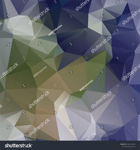 Vector Polygonal World Map Low Poly Stock Vector Royalty Free