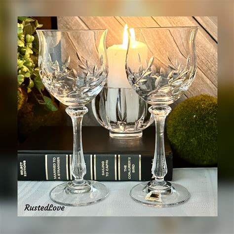 Mikasa Versailles Wine Glasses Mikasa Blown Wine Glasses Vintage
