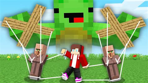 Mikey Became GOD And CONTROL JJ In Minecraft Maizen Parody YouTube