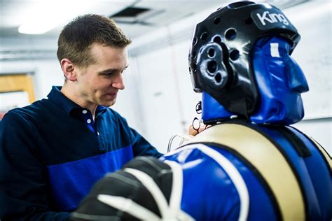 byu engineers making a more people friendly robot byu news
