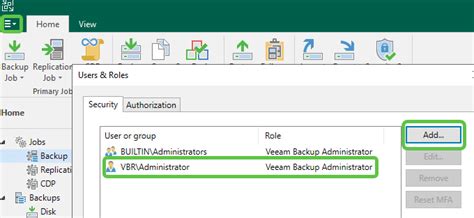 Migrate The Veeam Infrastructure From A Production Forest Domain To A Backup Forest Domain Part