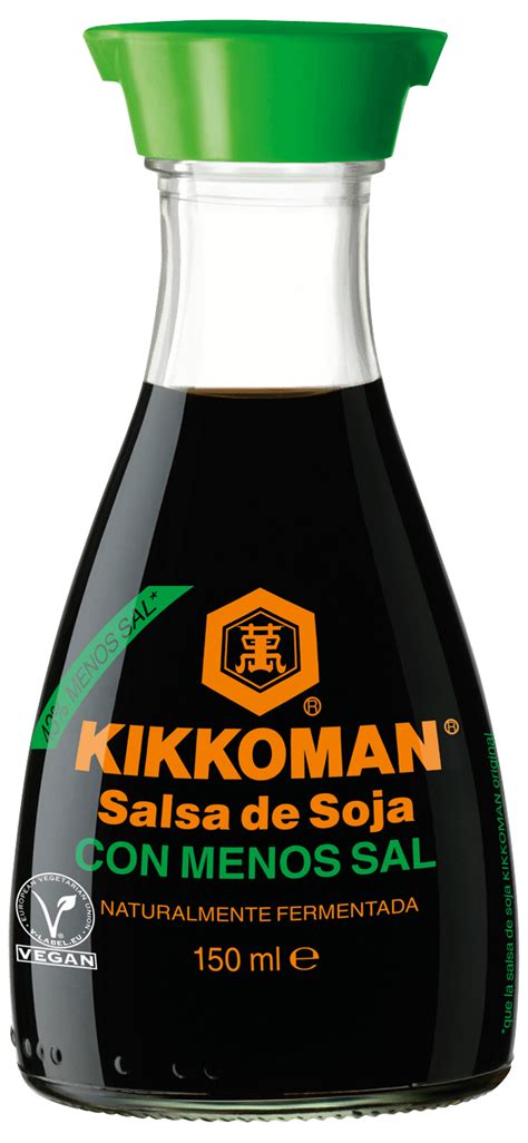 Kikkoman Salsa De Soja Con Menos Sal Naturalmente Fermentada Kikkoman