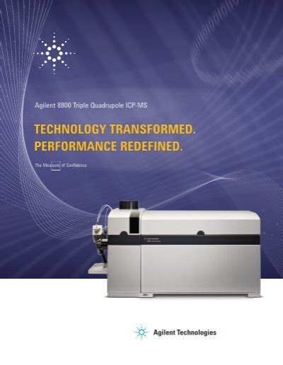 Agilent 8800 Triple Quadrupole Icp Ms Agilent Technologies