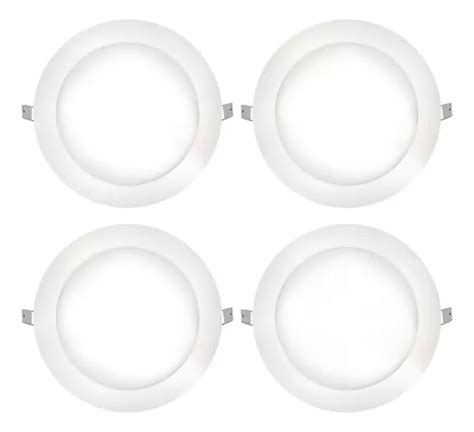 Kit Painel Led De Embutir w Redondo Bivolt k Frete grátis