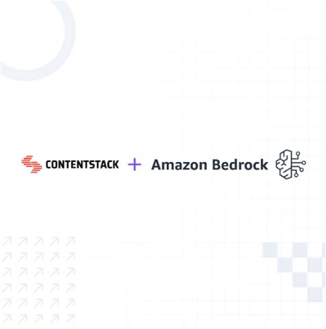 contentstack announces industry first amazon bedrock integration to