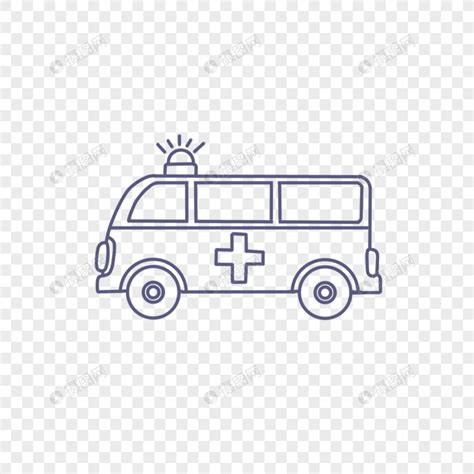 救護車簡筆畫png圖案素材免費下載 尺寸1000 × 1000px 圖形id401717895 Lovepik