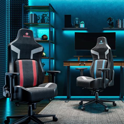 Eureka Ergonomic Python Ii Gamer Szék Kék Szövet Műbőr Erk Gc08 Bu Store11