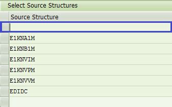 SAP Application Interface Framework SAP AIF Structure Mapping Sequence INT