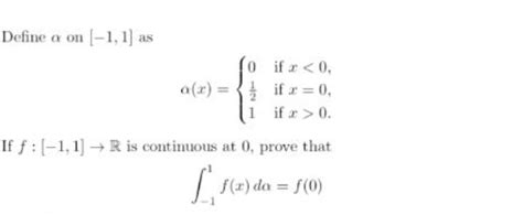 Solved Define α ﻿on 1 1