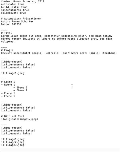 Pr Sentieren Mit Markdown Publishing Blog