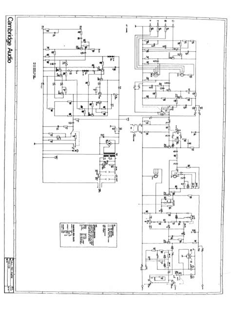Cambridge Audio P50 V1 Integrated Amplifier Schematic Pdf