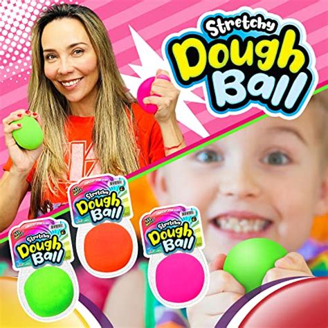 Stretchy Balls Stress Relief 2 Balls Assorted By Fun A Ton Soft