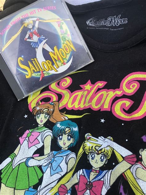 Sailor Moon Cd And T Shirt Bundle Etsy