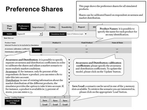 Conjoint SimulatorC PreferenceSharesB Rsw Software