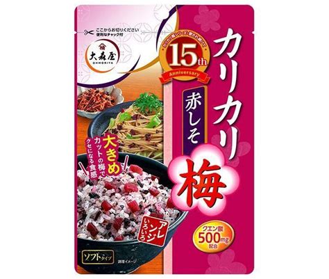 大森屋 カリカリ梅赤しそ 40g×10袋入 メルカリ