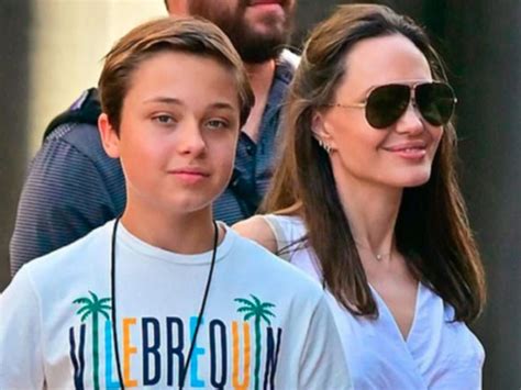 Así Luce Knox El Hijo Menor De Angelina Jolie Y Brad Pitt A Sus 14