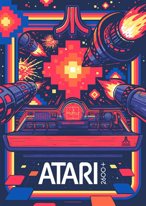 Fifth Poster In Posterspy X Atari 2600 Project Revealed Posterspy
