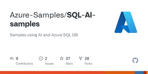 SQL AI Samples README Md At Main Azure Samples SQL AI Samples GitHub
