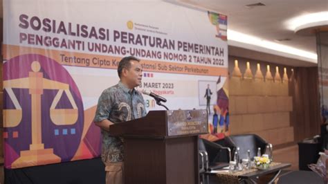 Demi Kemudahan Perizinan Sub Sektor Perkebunan Kementan Sosialisasikan