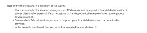 Solved I Have Never Used Tvm Calculations In The Past And I