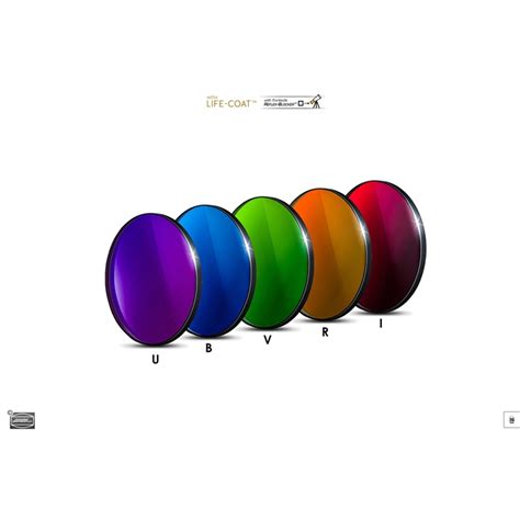 Baader Filtro Ubvri Bessel Set Di Filtri Da 36mm Fotometrico