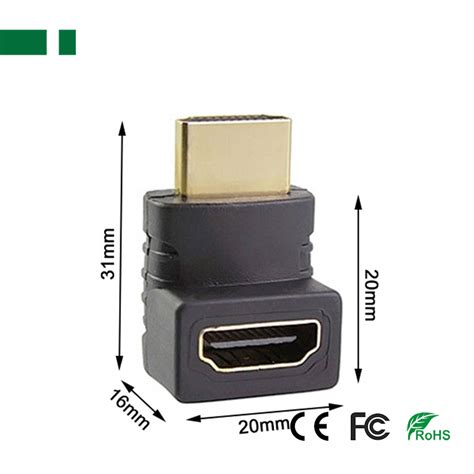 270 Degree Right Angle Hdmi Adapter
