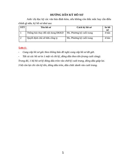Huong Dan Ky Ho So Pdf