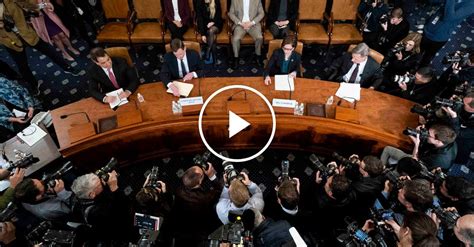Watch Live Day 4 Of Trump Impeachment Hearings The New York Times