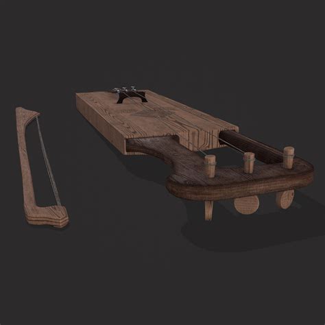 Nordic Tagelharpa 3d Model By Get Dead Entertainment