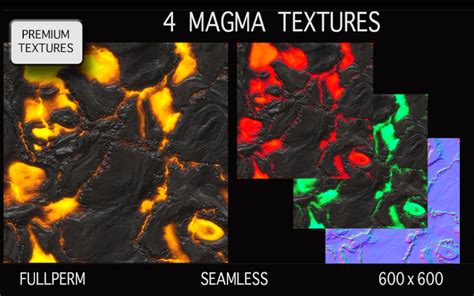 Second Life Marketplace Magma Textures