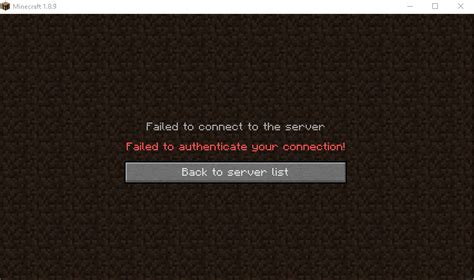 Failed To Authenticate Your Connection Hypixel Forums