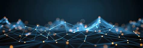 Futuristic Digital Backdrop For Tech Neural Networks Ai Encryption And Research With Copy