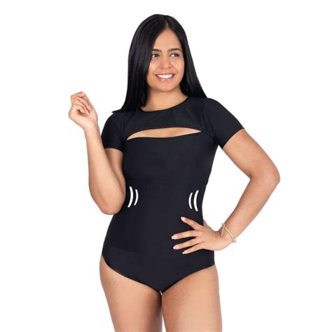 Body Faja Moldeador Manga Corta Renata Garbo