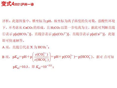 水溶液中离子平衡中对数图像分析 化学自习室没有学不到的高中化学知识