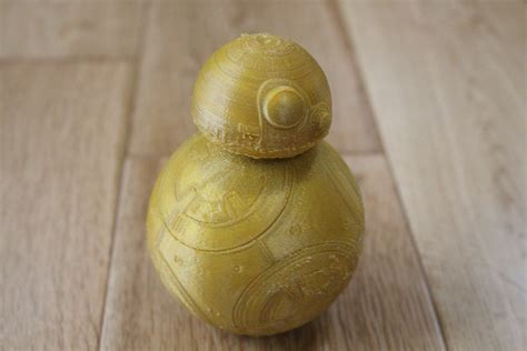3d Printable Moving Bb8 Star Wars Droid By Lloyd Bolts