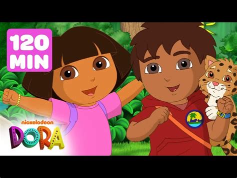 Dora The Explorer And Diego Primos Team Up 💥 120 Minutes Dora