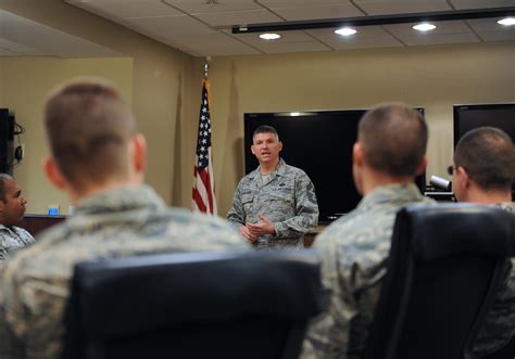 Usstratcom Senior Enlisted Leader Visits Hq 8 Af Ellsworth Air Force