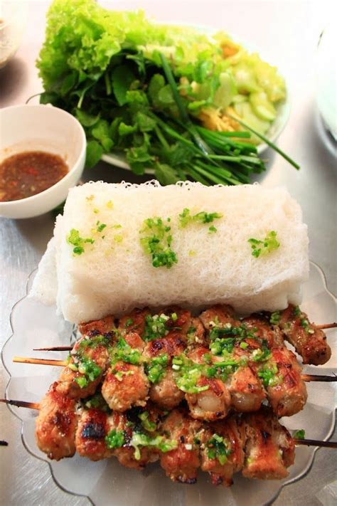 Banh Hoi Thit Nuong In Vietnamese • Deliciousness • Pinterest