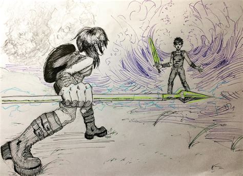 Thalia Vs Percy In The Titans Curse By Samzhengpro On Deviantart