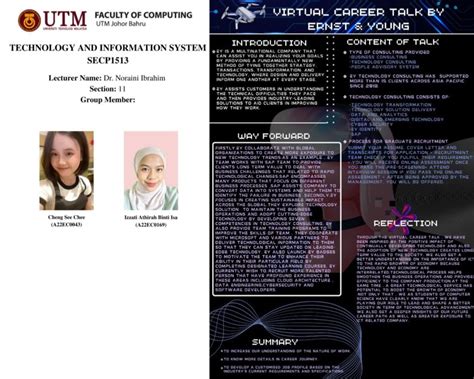 Cheng See Chee On Linkedin After Attending The Virtual Career Talk Conducted By Ernst And Young I…